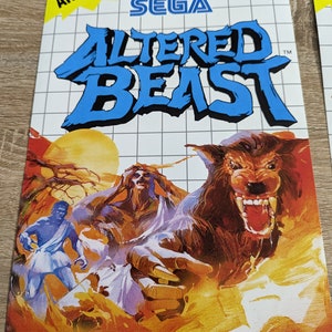 Sega Master System Box Art A4 Posters 297x210mm - Etsy