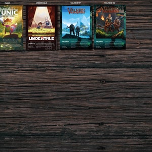 Indie Games Box Art Posters A3 297x420mm - Etsy