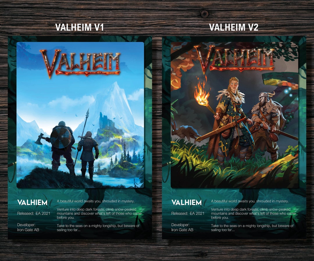 Valhiem Art Posters A3 297x420mm - Etsy