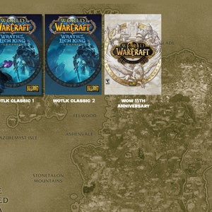 World of Warcraft Box Art Poster A4 297x210mm Blizzard WOW - Etsy