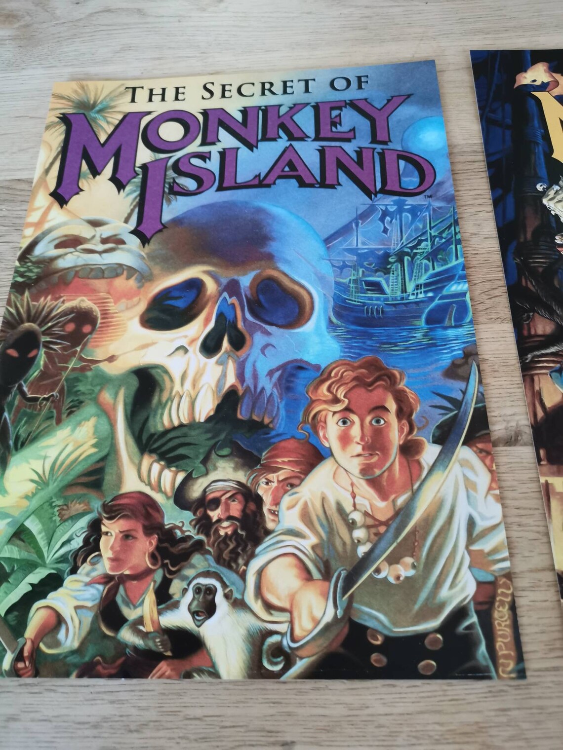 Monkey Island Series Box Art A4 Posters 297x210mm Lucas | Etsy
