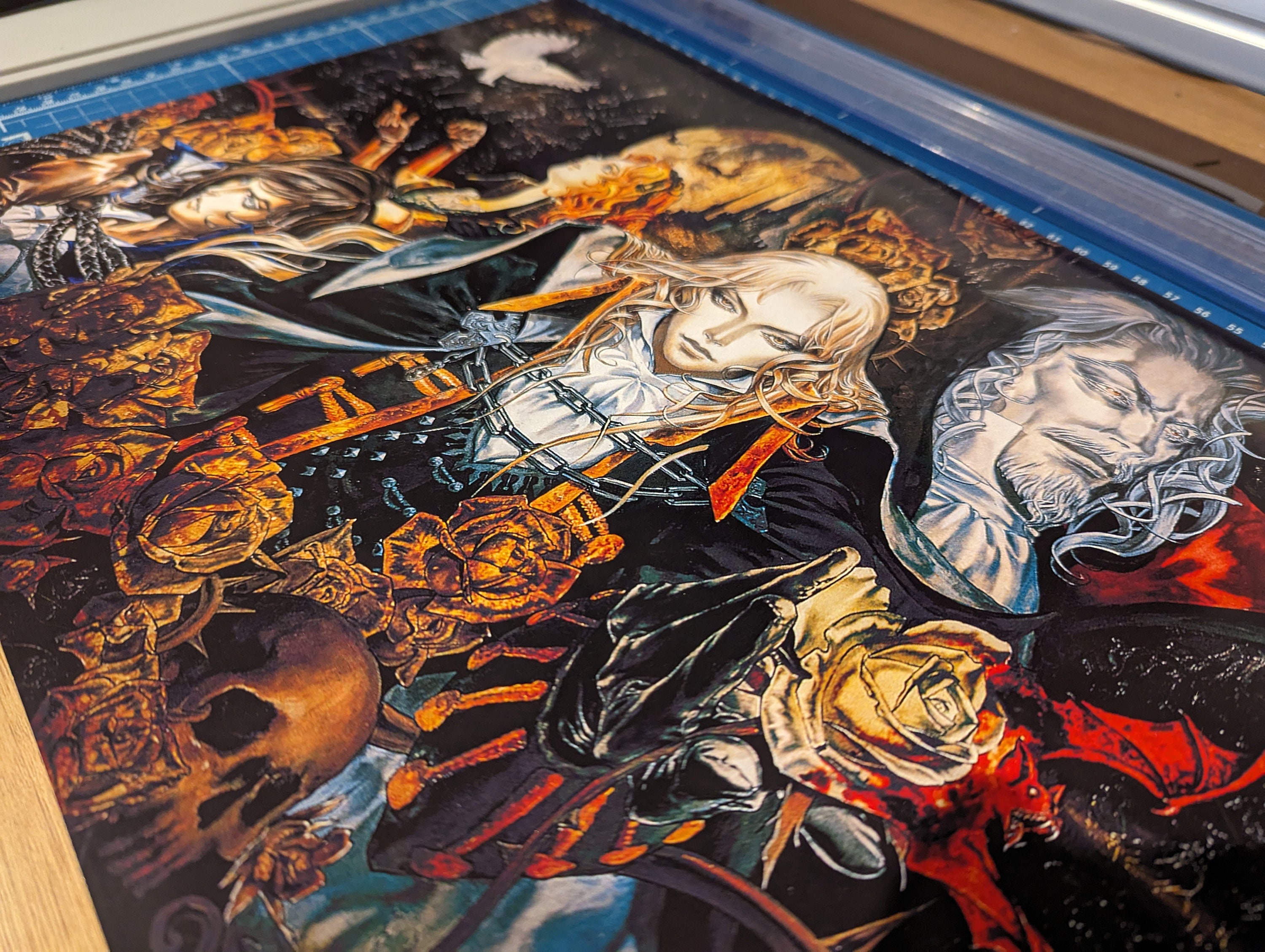Castlevania Symphony of the Night High Quality A3 Print Alt - Etsy
