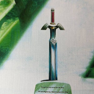 The Legend of Zelda, A Link to the Past, Master Sword Artwork, A2, A1 ...