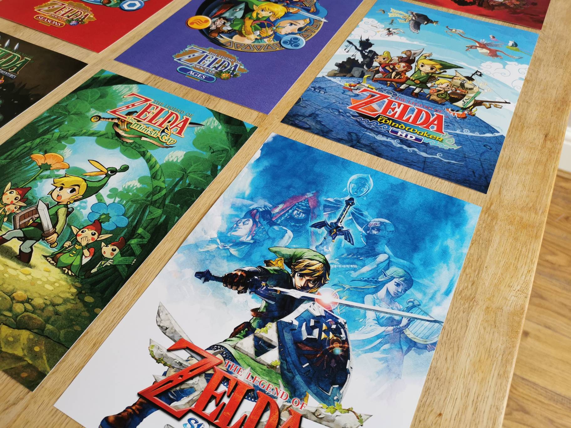 The Legend of Zelda Custom Box Art A3 420x297mm or 11x14 | Etsy