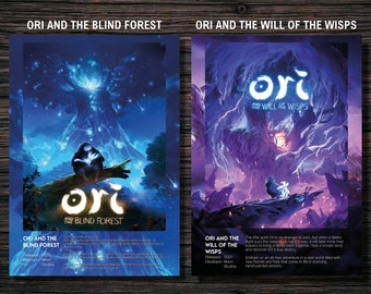Ori and the Will of the Wisps Poster, Blind Forest Wall Art ...