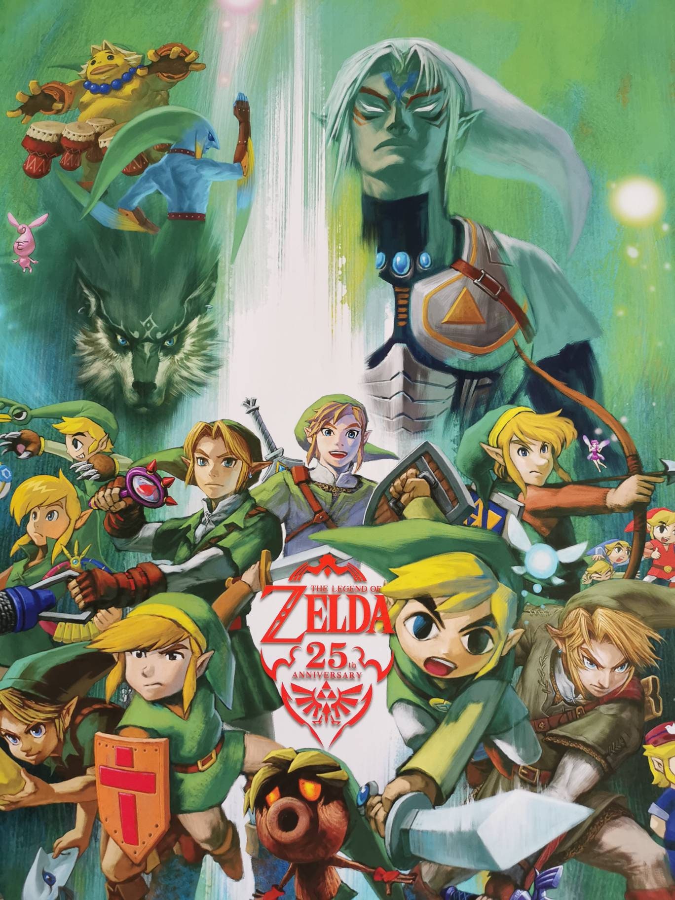 Legend Of Zelda 25th Anniversary Art