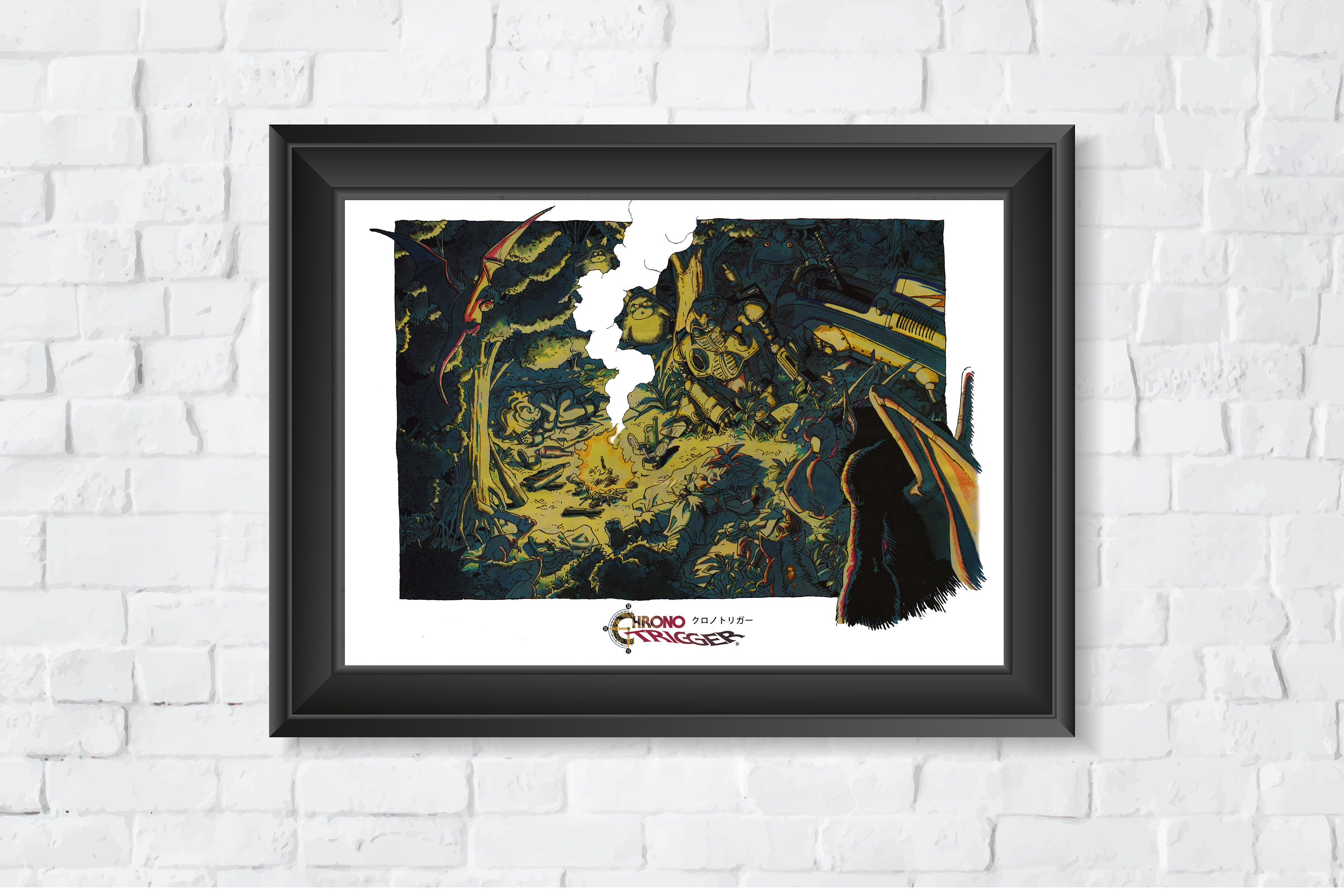 Chrono Trigger Camp Fire Print A3 A2 or A1 HP Photo Print - Etsy Canada