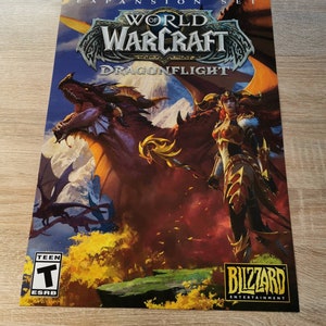 World of Warcraft Box Art Poster A4 (297x210mm)- Blizzard, WOW - Etsy