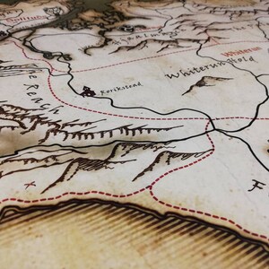 Skyrim Province Map the Elder Scrolls 5, High Quality, A1, A2, A3 ...