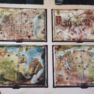 Dragon Age Origins, Fereldan Map, High Quality, A3, A2 or A1 Prints - Etsy