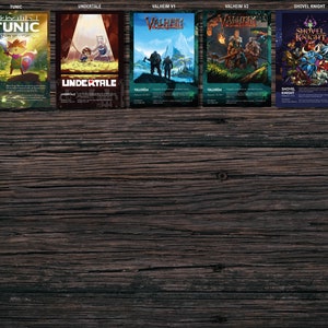 Indie Games Box Art Posters A3 (297x420mm) - Etsy