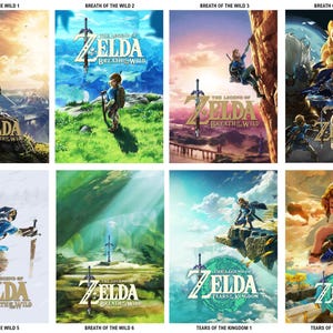 The Legend of Zelda, Custom Box Art, A4 (297x210mm) or 8x10 Inch High ...
