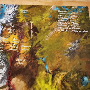 Guild Wars 2, Tyria Map, High Quality, A3, A2 & A1 Prints - Etsy