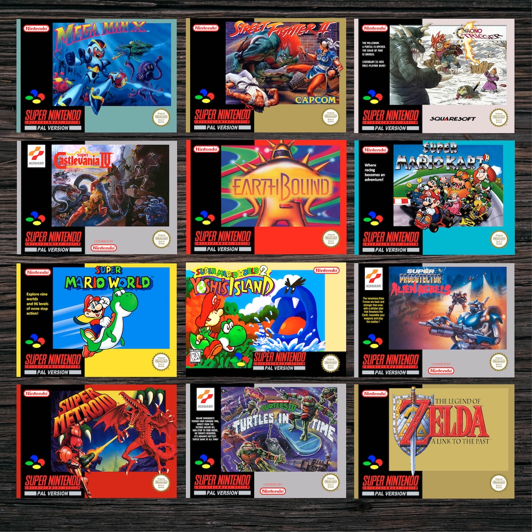 Super nintendo art store