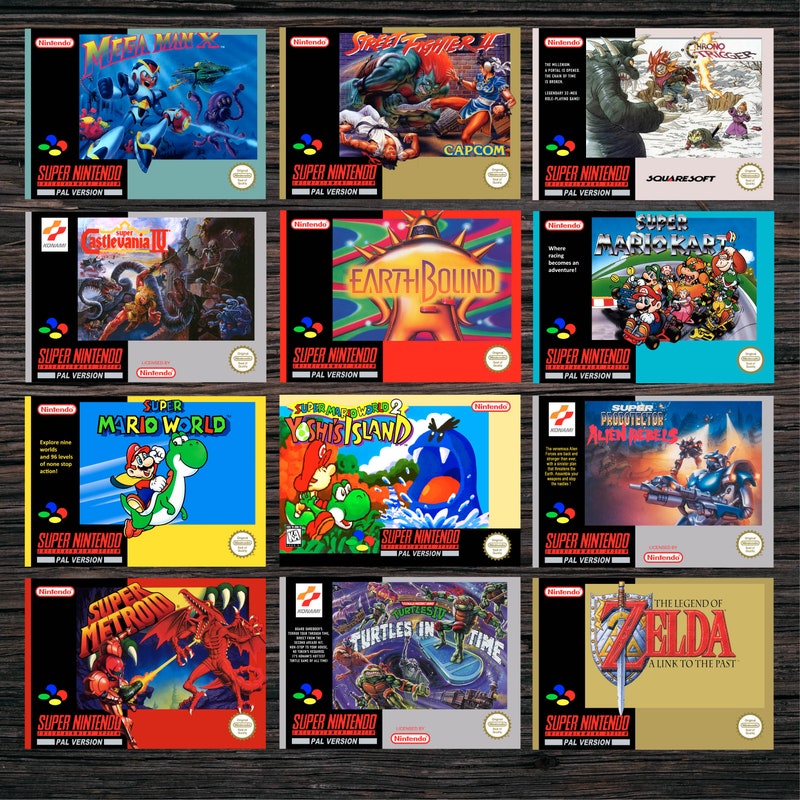 Snes cover pal deutsch - Etsy.de