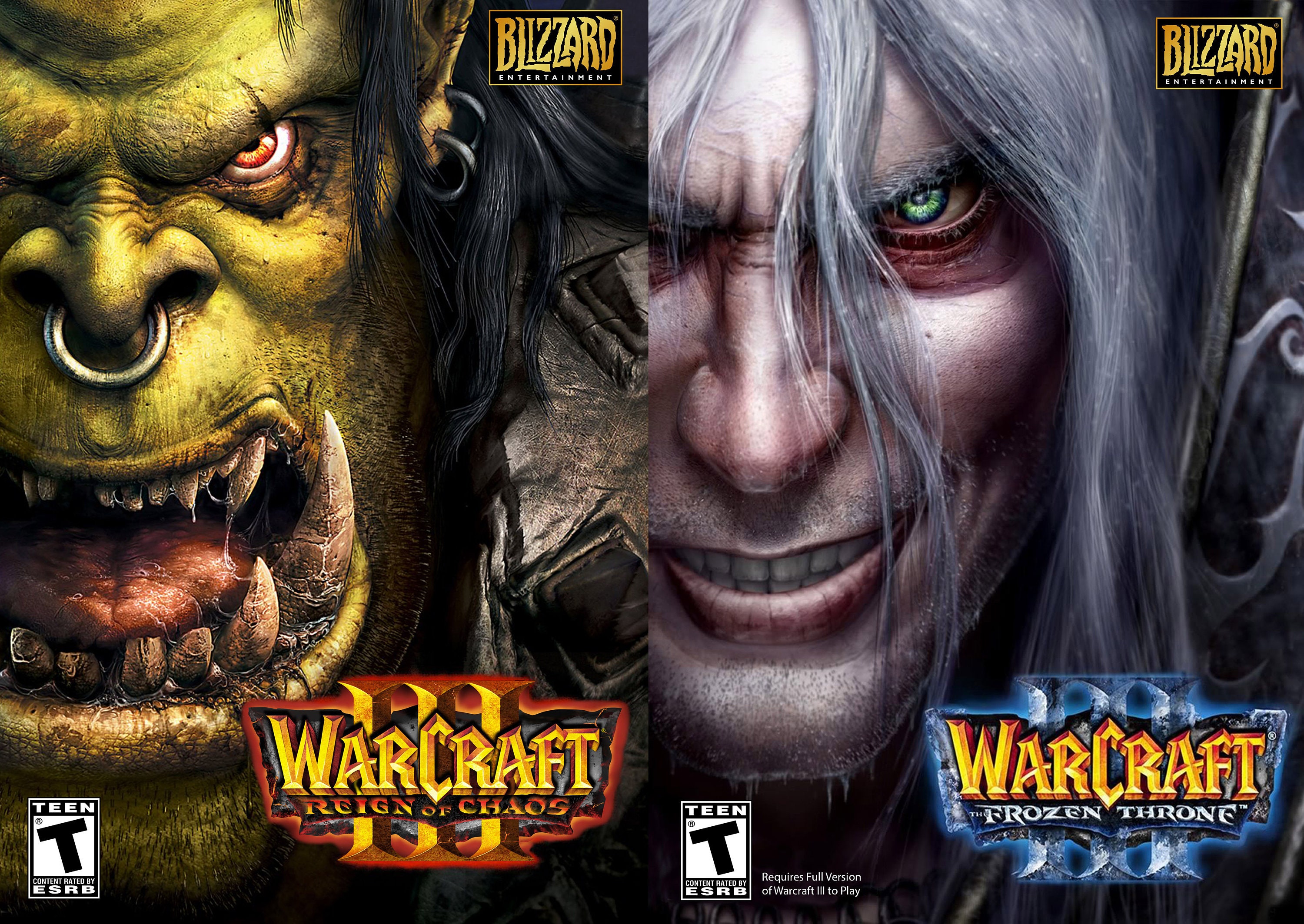 Warcraft 3 Box Art Poster A4 297x210mm Blizzard - Etsy