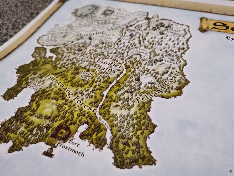Morrowind Vvardenfell Map The Elder Scrolls 3 High | Etsy