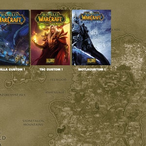 World of Warcraft Box Art Poster A4 297x210mm Blizzard WOW | Etsy UK