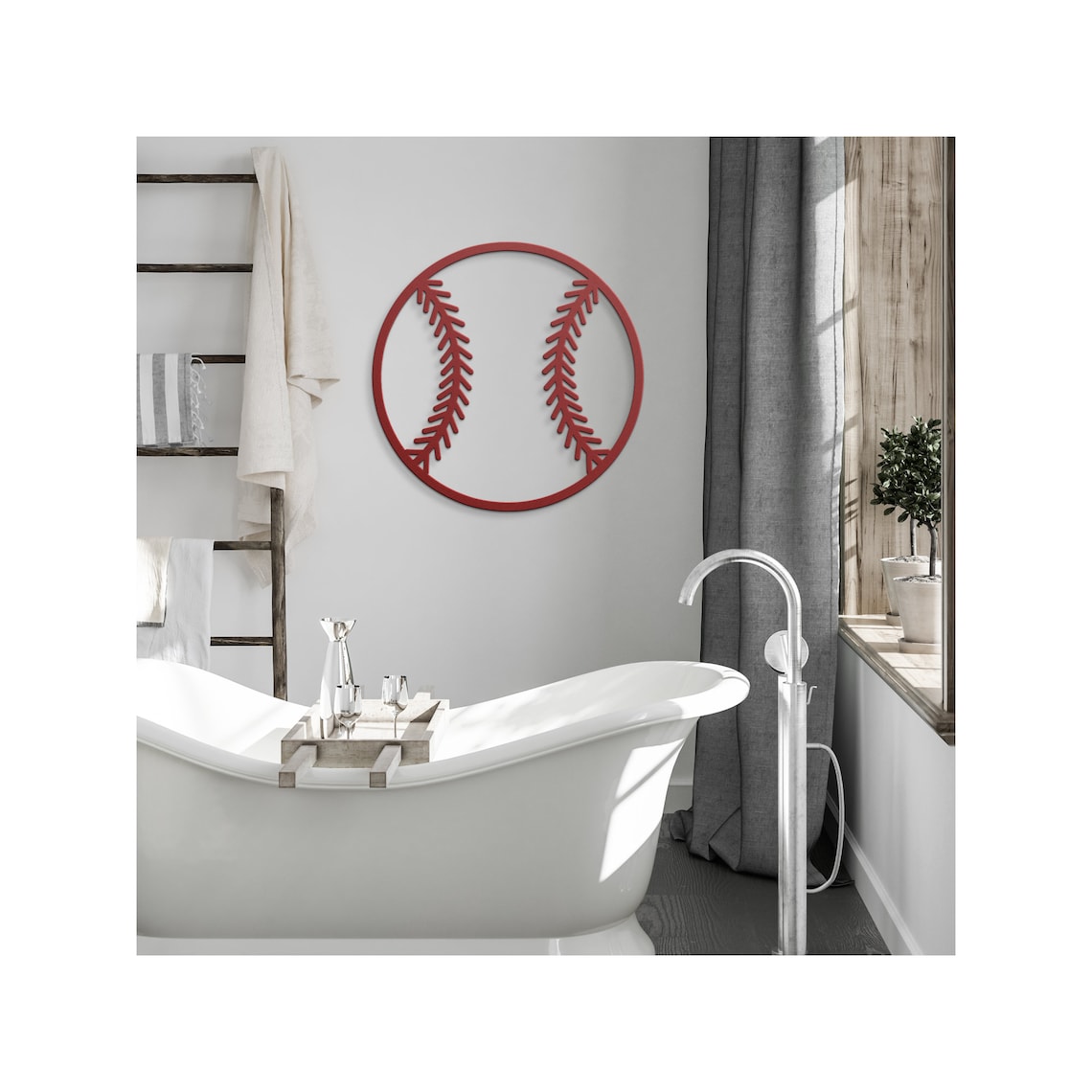 Baseball Metal Wall Art Metal Sports Sign Custom Metal Art - Etsy