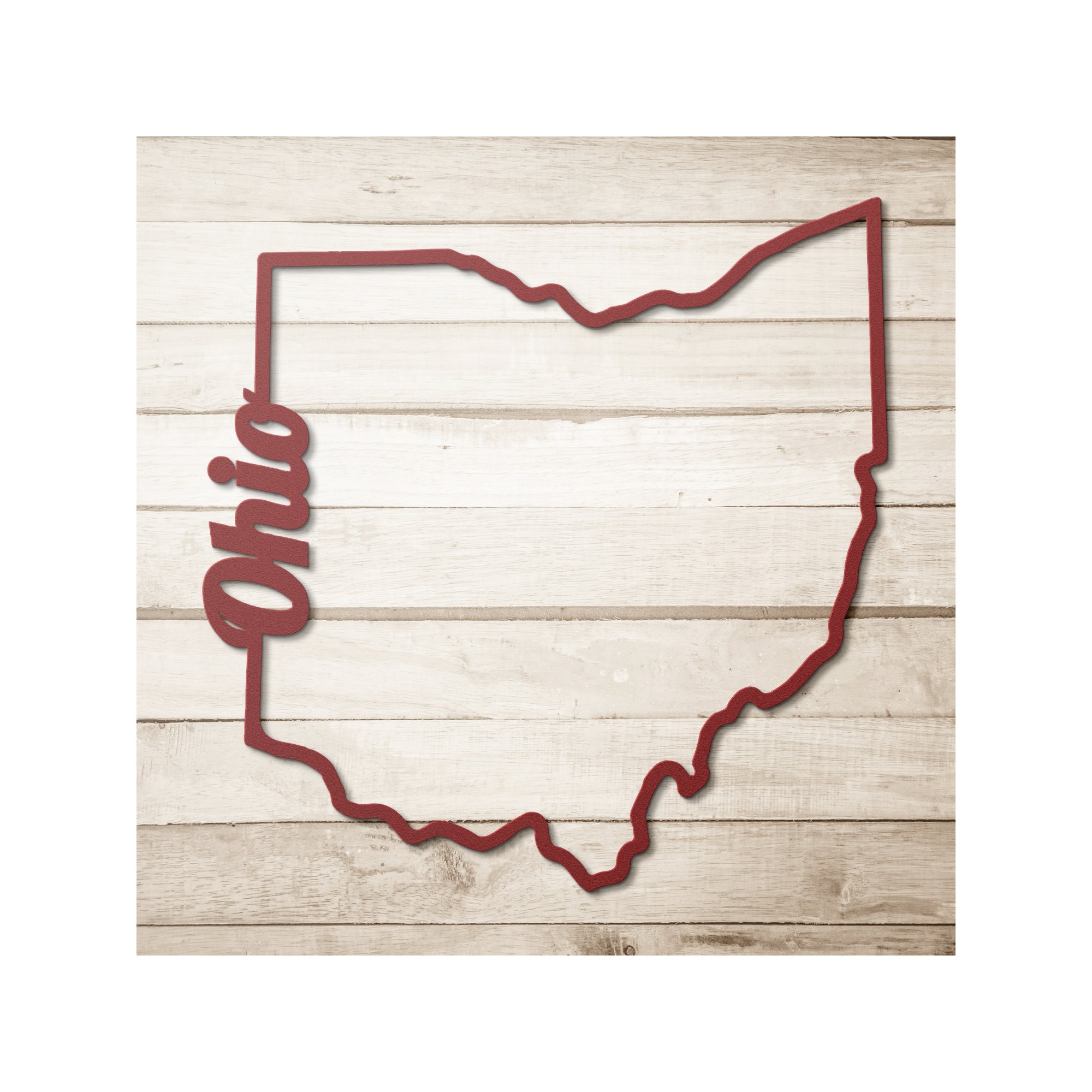 Ohio Metal Wall Art Sign - Etsy
