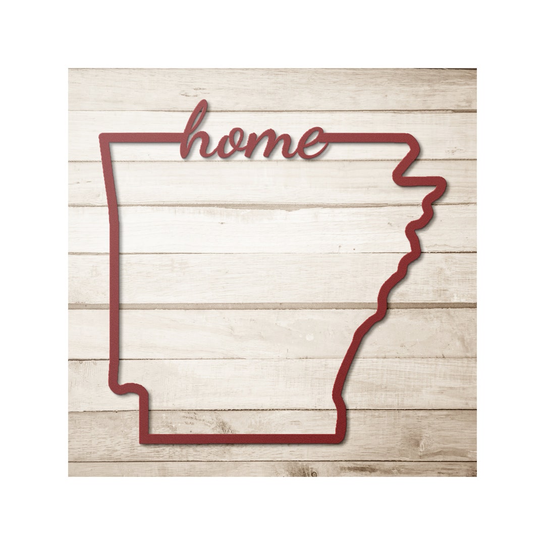 Custom State Home Metal Signs - Etsy