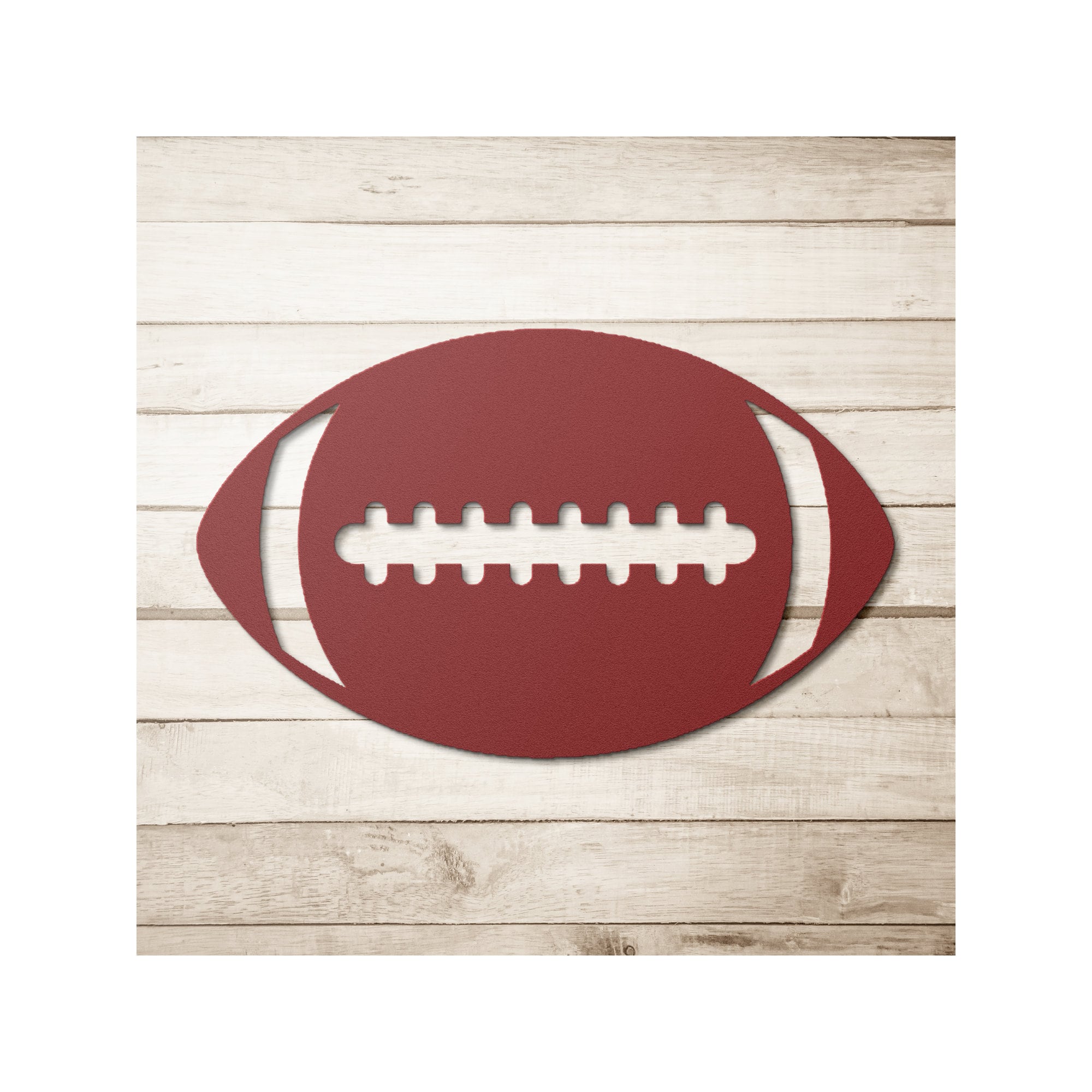 Football Metal Wall Art Metal Sports Sign Custom Metal Art - Etsy