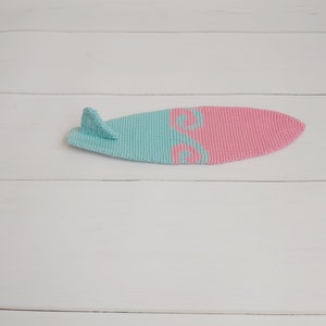 Doll Clothes Crochet Pattern, Surfboard for Doll Pattern, Doll Supplies ...