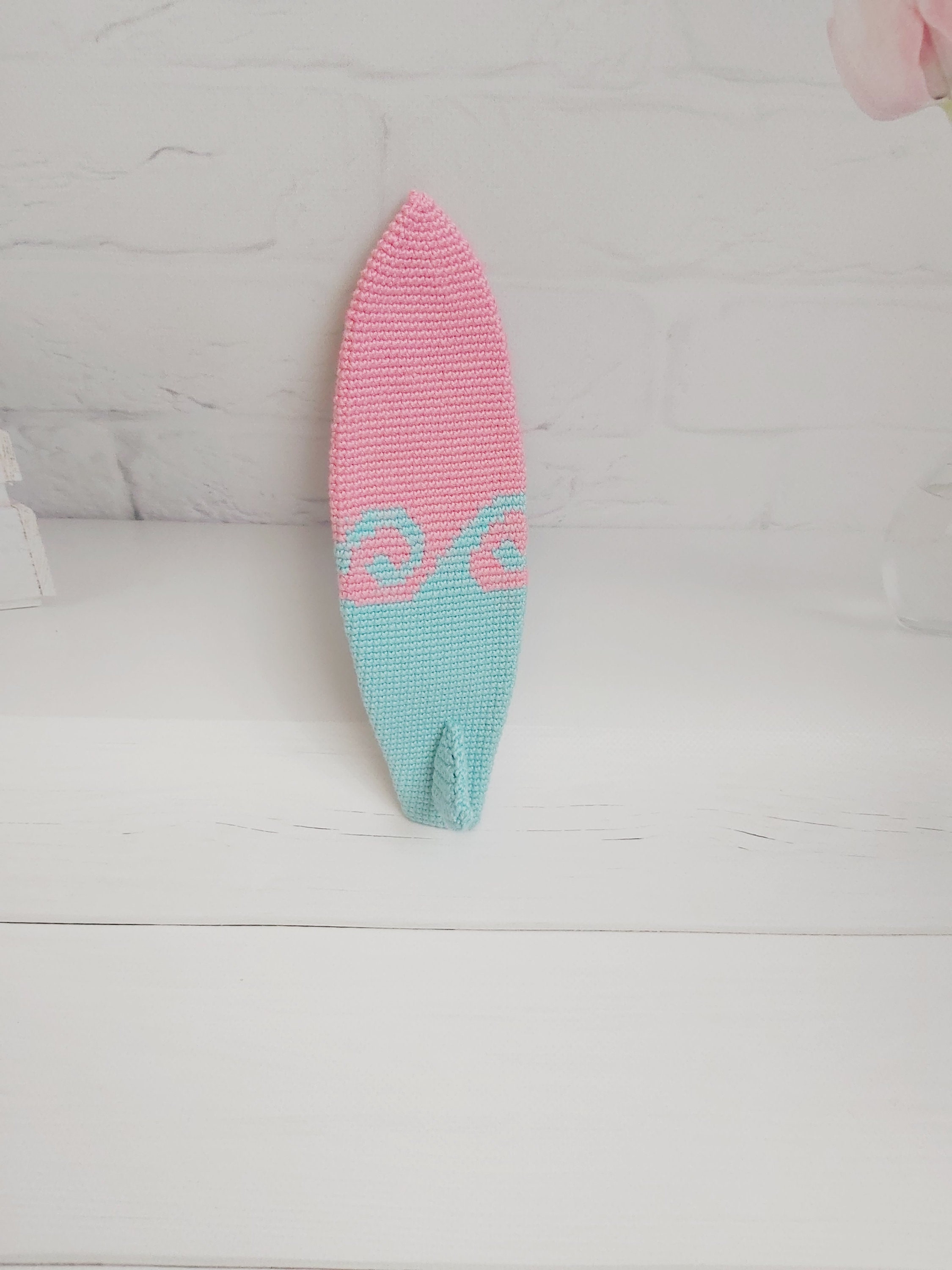 Doll Clothes Crochet Pattern, Surfboard for Doll Pattern, Doll Supplies ...