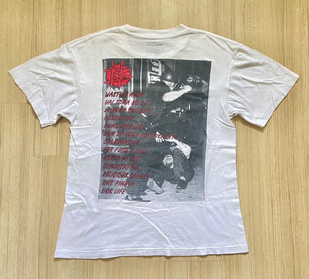 Vintage Nailbomb Point Blank Heavy Metal Band Tour T Shirt / Max ...