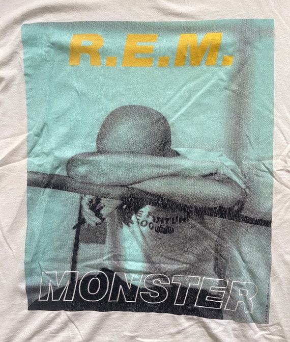Vintage REM 1995 Monster Album Promo Tour Shirt / Exp… - Gem