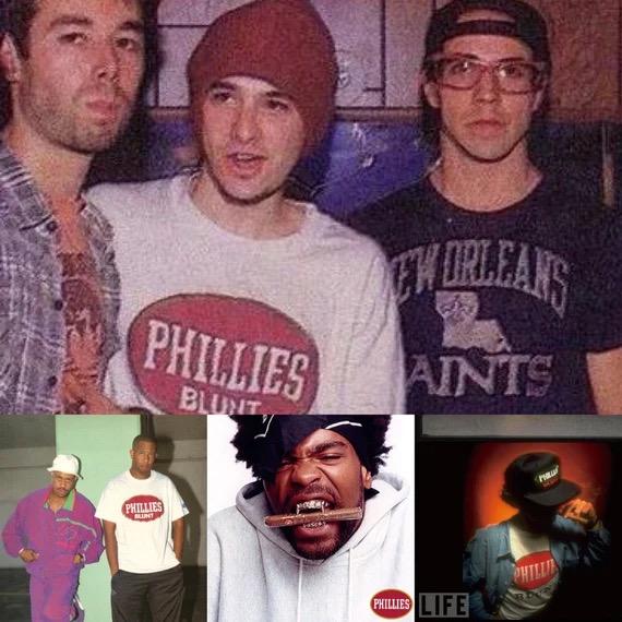 Vintage 90s Phillies Blunt American Old School Clothing Line New York ...