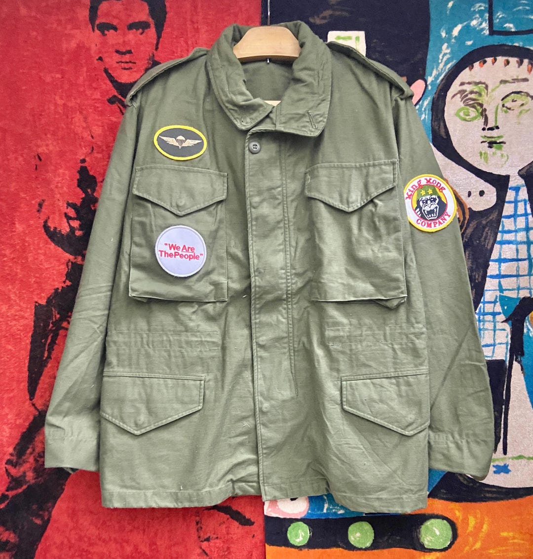 Vintage Travis Bickle "taxi Driver" Robert De Niro Iconic M65 Military ...