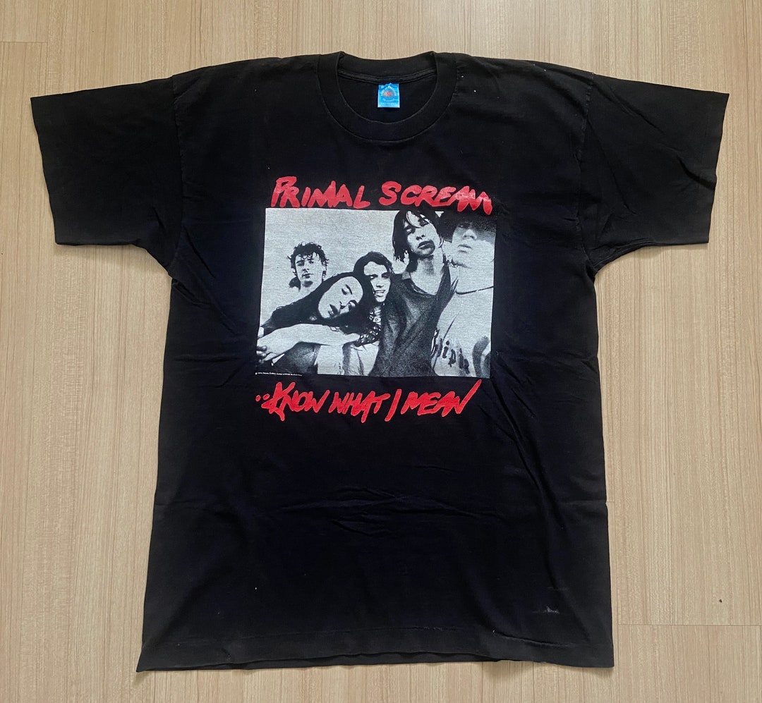 Vintage Primal Scream Know What I Mean 1994 Album Promo Tour Shirt ...