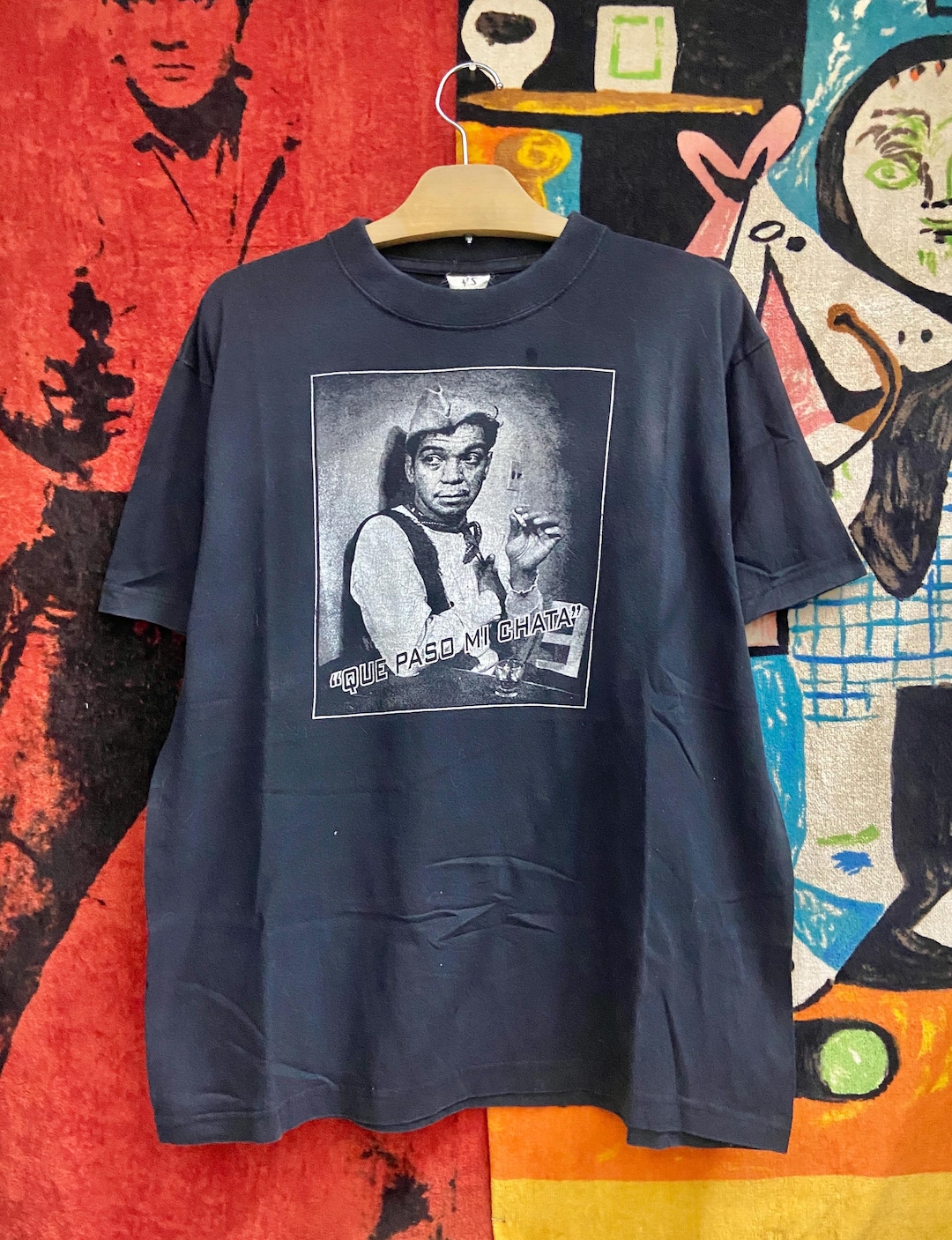 Vintage 90s El Chato the Mexican Chaplin Silent Comedy Pop Culture T ...
