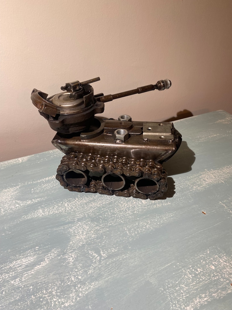 Scrap Metal Tank - Etsy