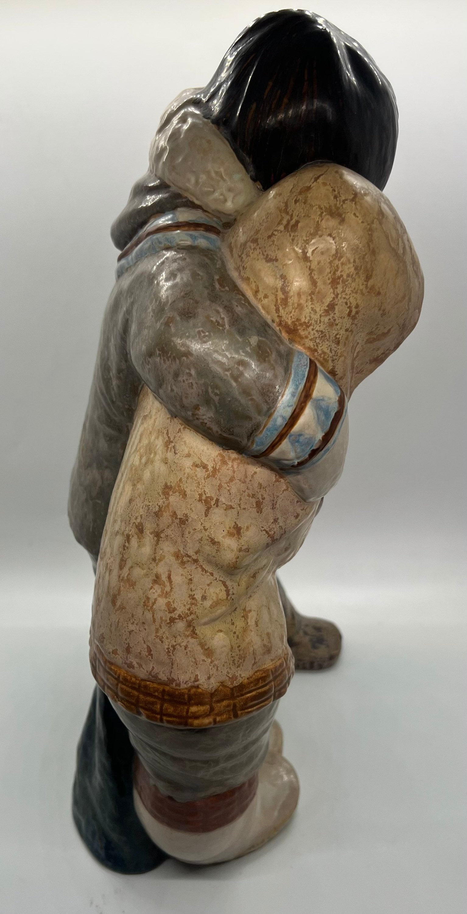 Lladro Figurine Eskimo Boy and Girl 2038.3 - Etsy