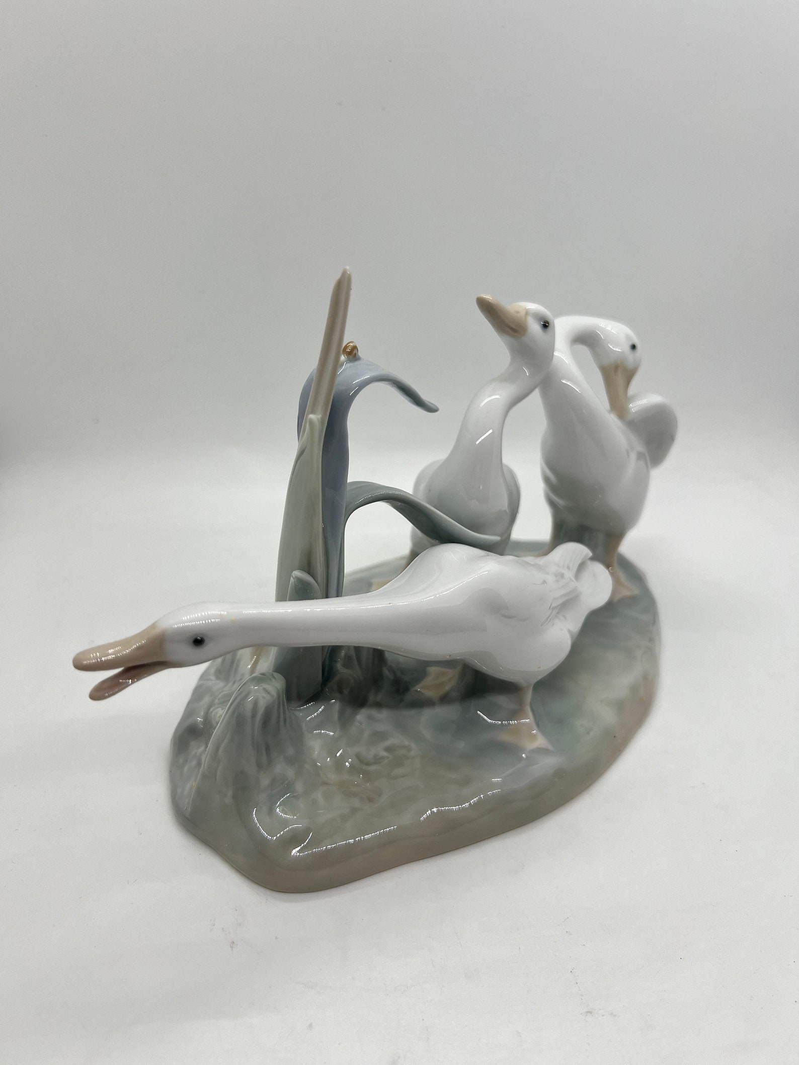 Lladro Figurine #4549 Geese Group W/box - Etsy