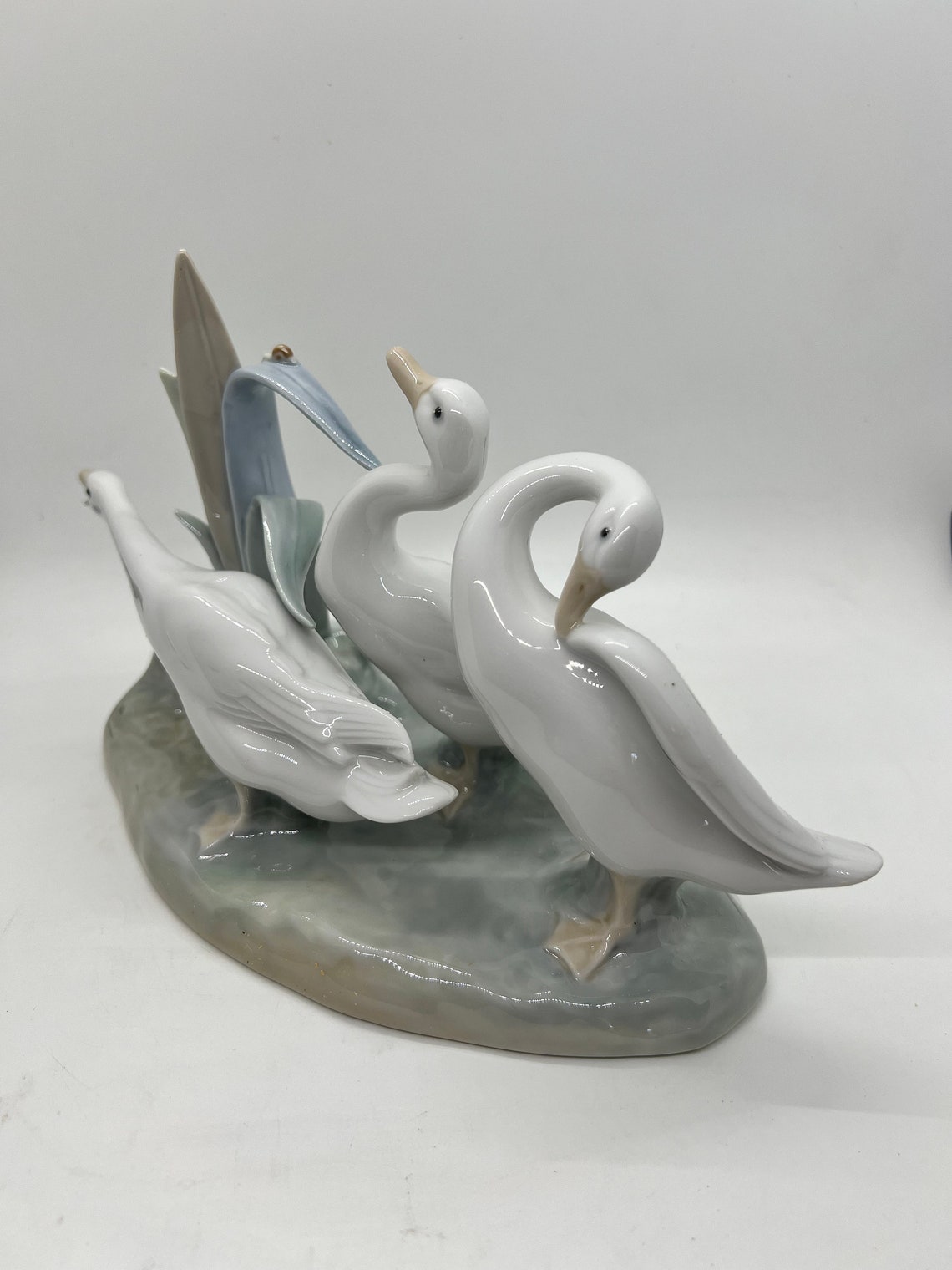 Lladro Figurine 4549 Geese Group W/box - Etsy
