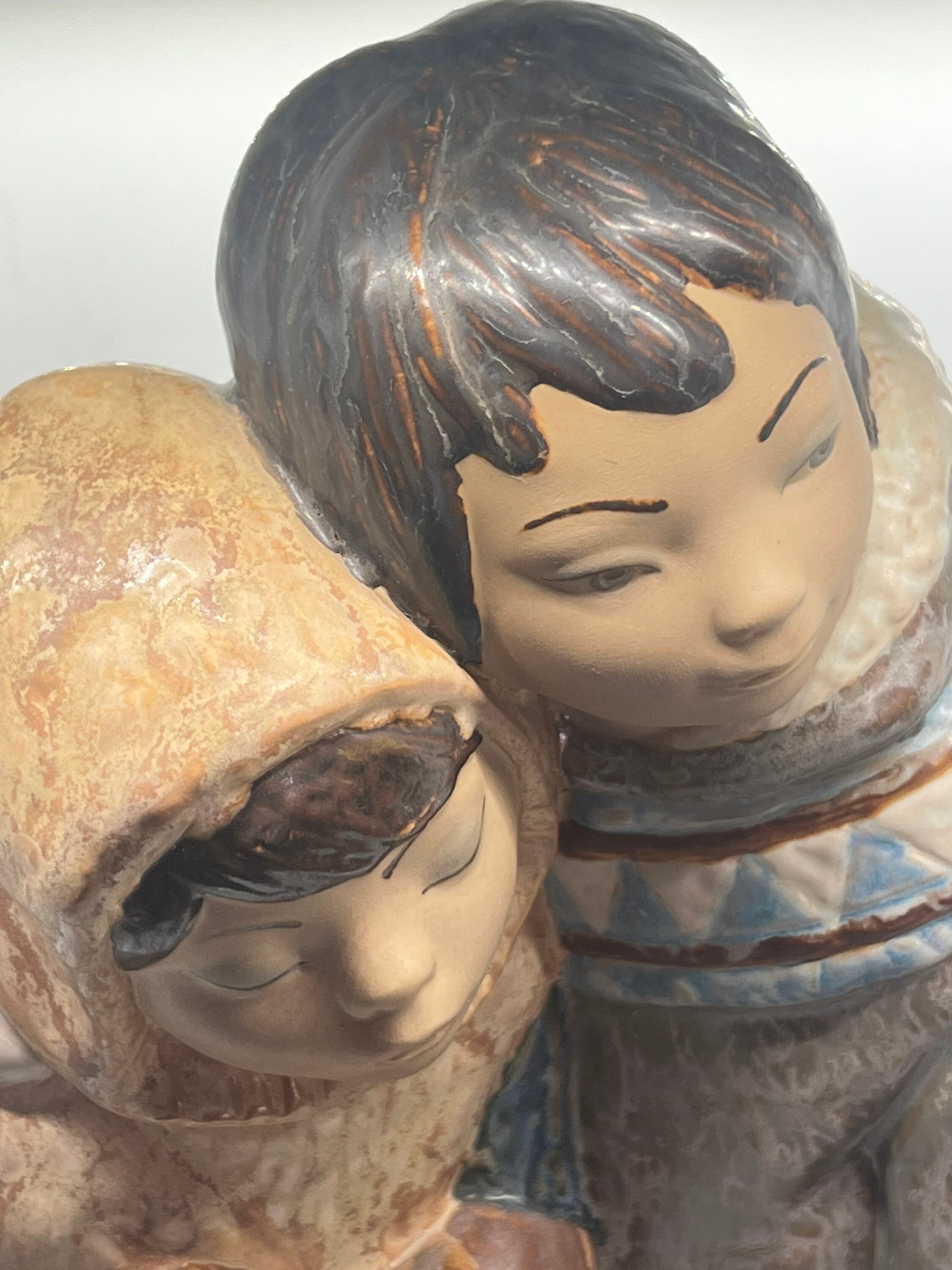 Lladro Figurine Eskimo Boy and Girl 2038.3 - Etsy