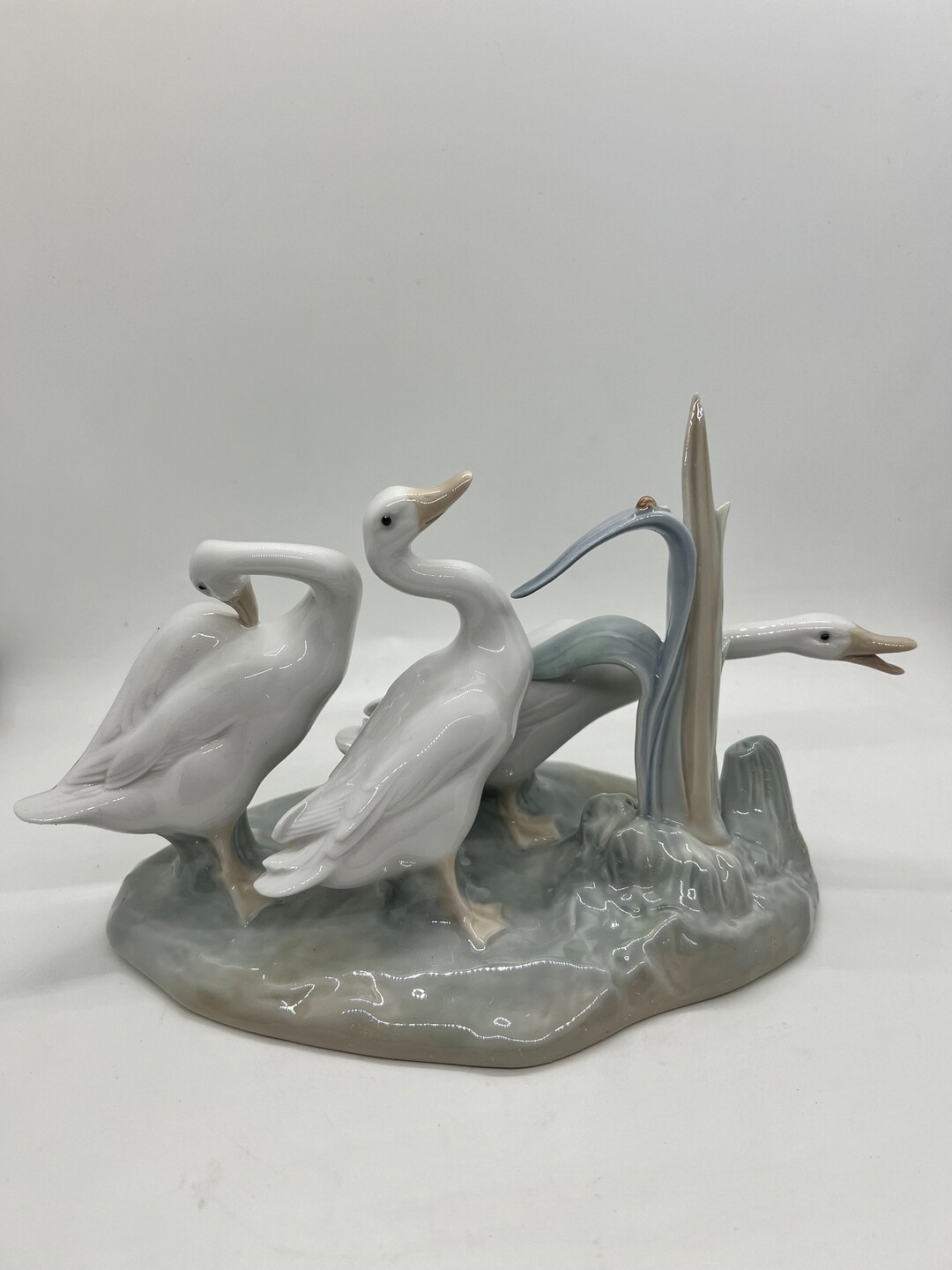 Lladro Figurine #4549 Geese Group W/box - Etsy