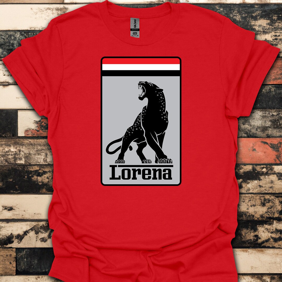 Lorena Leopards Emblem DTF T-shirt | Lorena Texas - Etsy