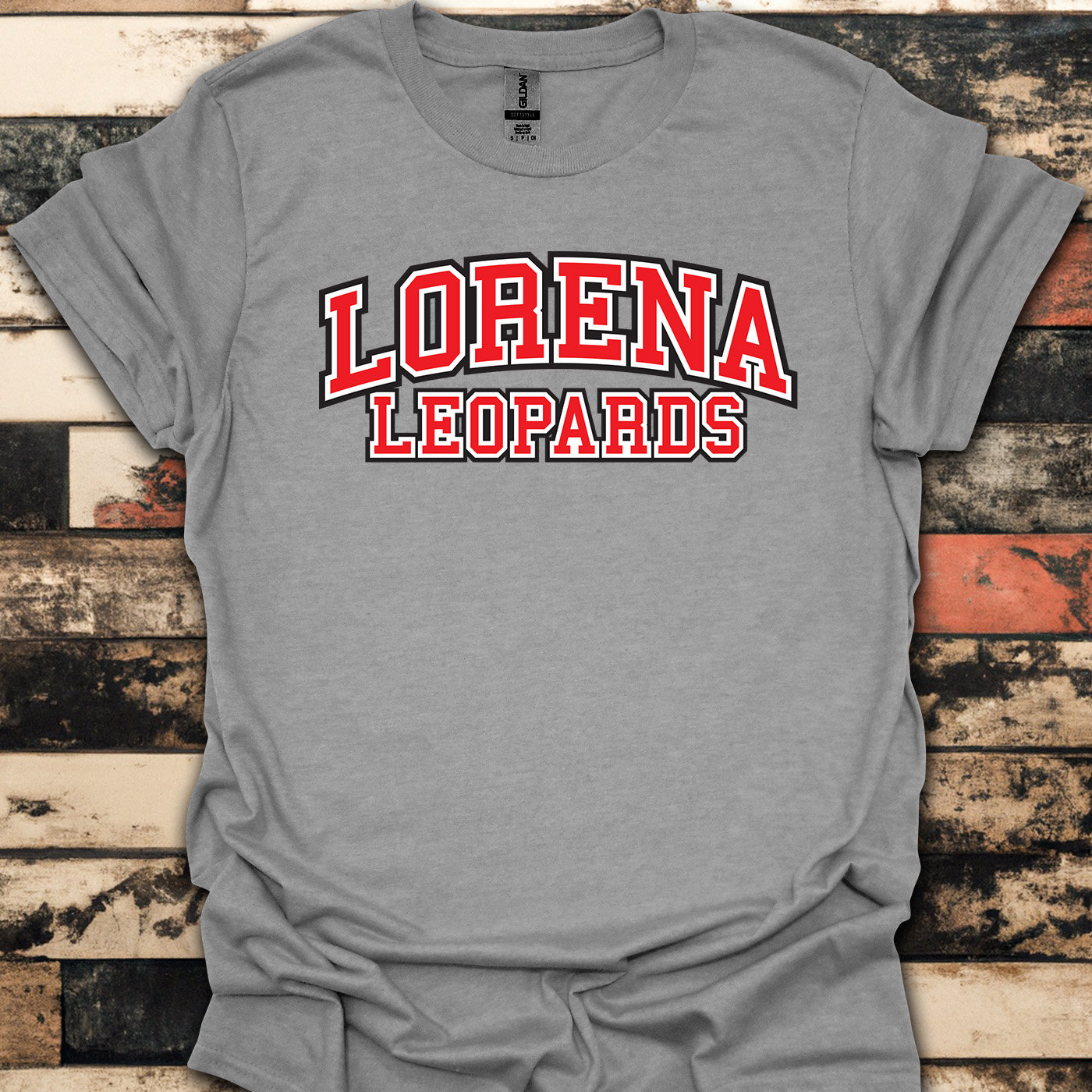 Lorena Leopards Jersey Logo DTF T-shirt | Lorena Texas - Etsy