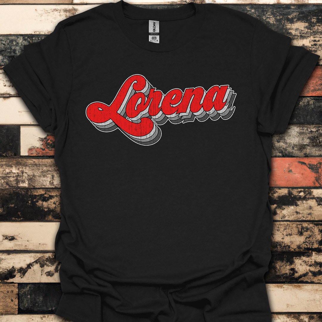 Lorena Texas T-shirt: Groovy Vintage Style - Etsy