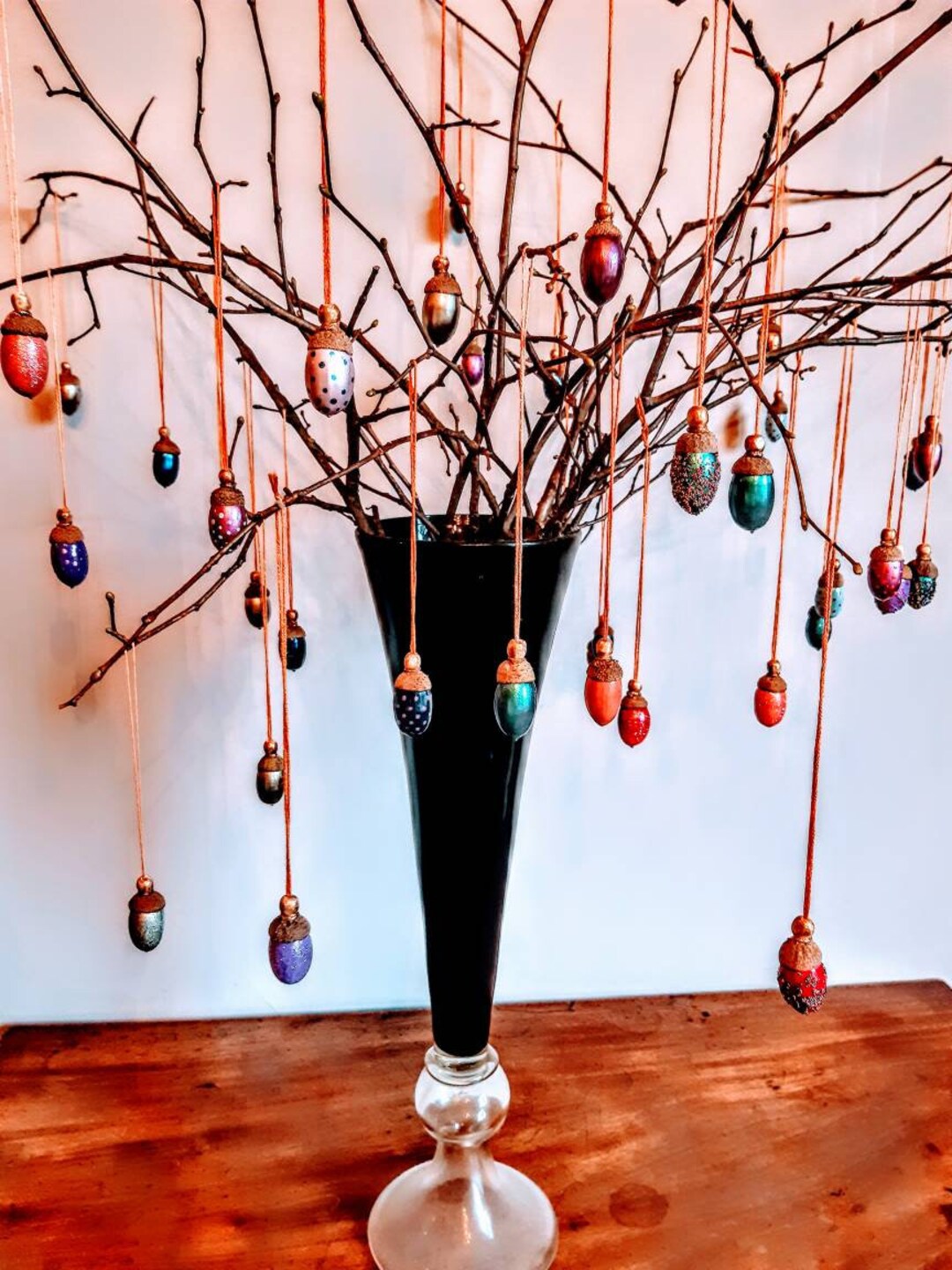 Decorated Hand Painted Acorns Ten Acorns for Twelve Pounds. - Etsy UK