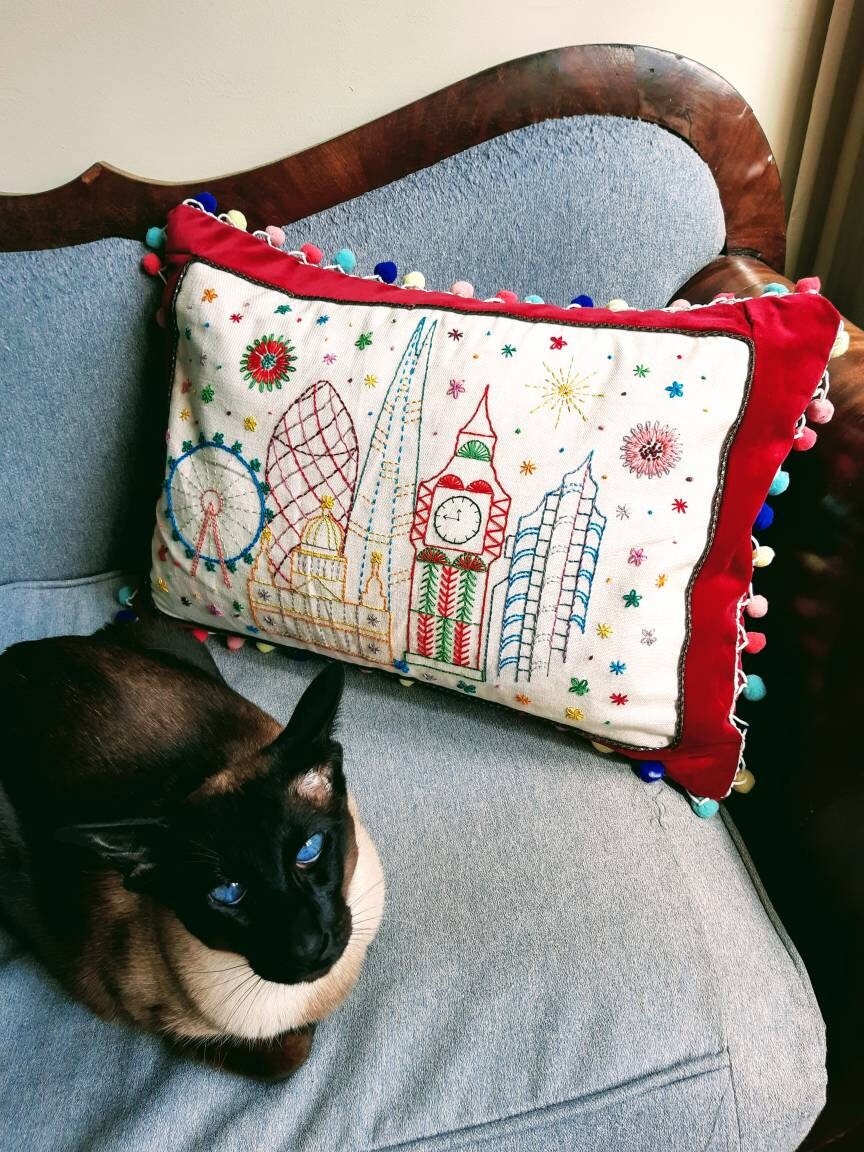 London Town Embroidery Kit - Etsy