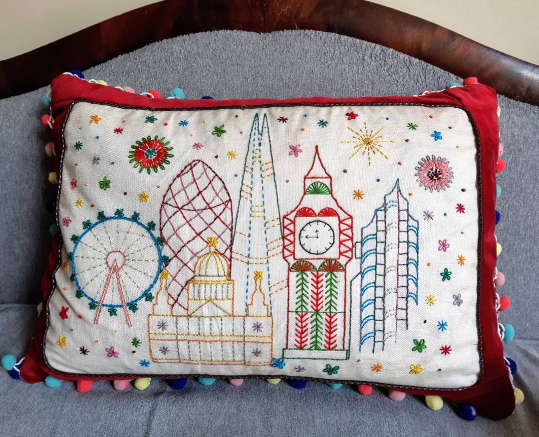 London Town Embroidery Kit - Etsy