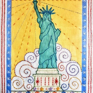 Statue of Liberty Embroidery Kit - Etsy