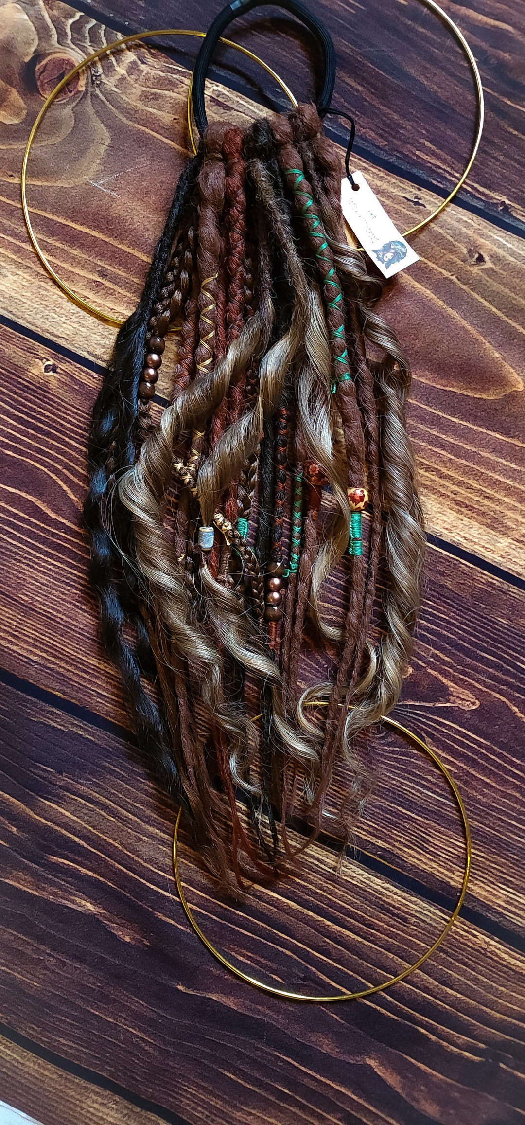 10 DE Boho Synthetic Summer Dreads Accent Dreadlocks Extensions - Etsy