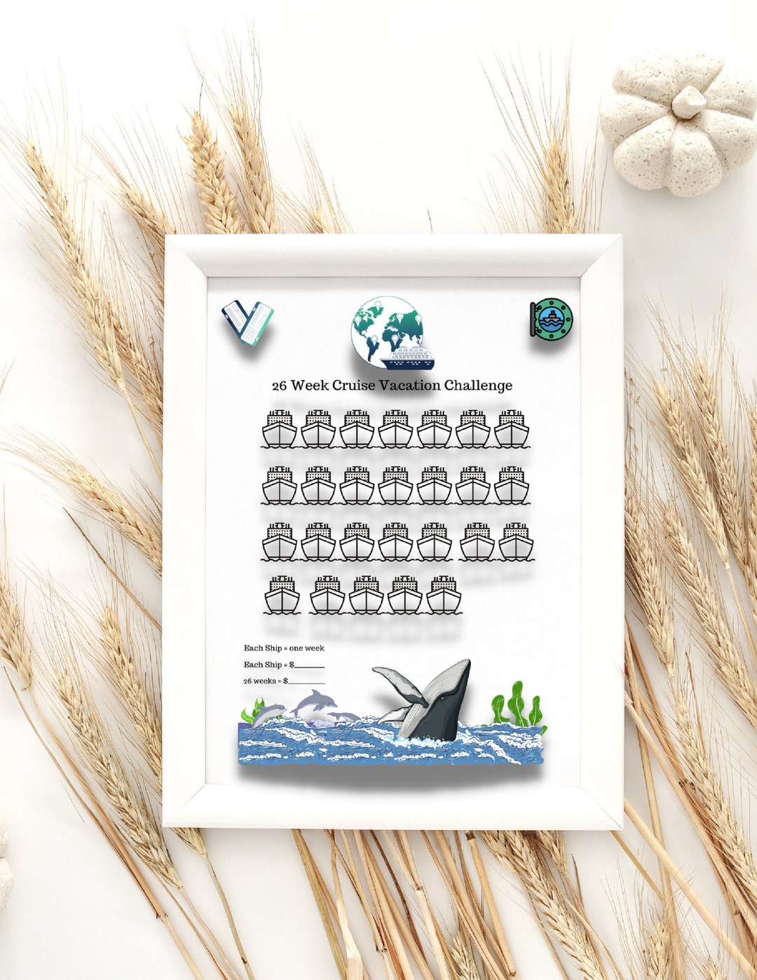 26 Week Cruise Challenge - Etsy