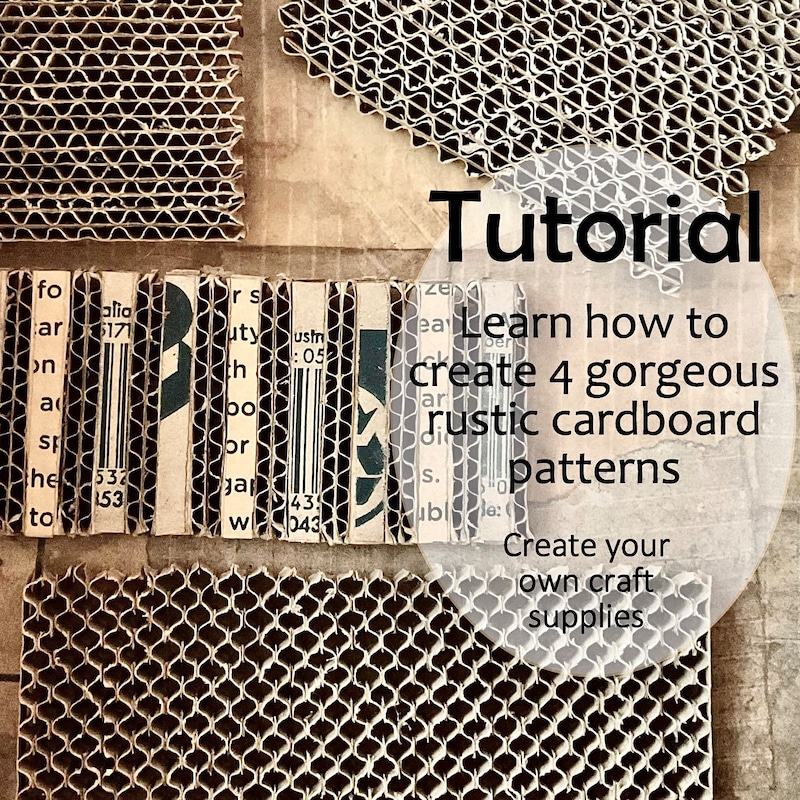 Cardboard Crafts Kit - Etsy